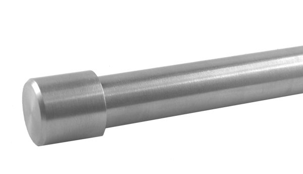 Edelstahl-Abschlusshülse für Rundmaterial 10mm, V2A